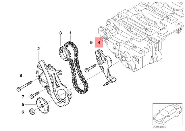 Genuine BMW E46 E60N E61N E81 E82 E83 E83N Chain Tensioner OEM ...