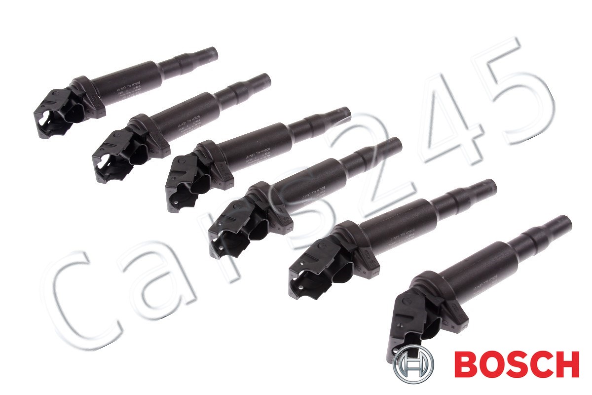 NEW OEM BOSCH BMW E46 E60 E85 E90 IGNITION COIL SET X6 0221504470 | eBay