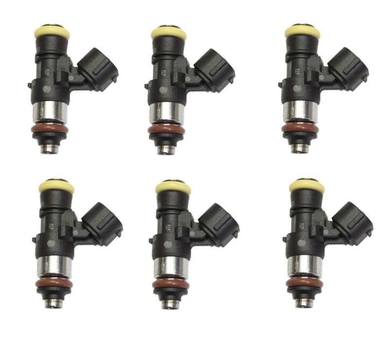 BOSCH 6 pcs Petrol Methanol 210lb 2200cc High Impedance Fuel Injector ...