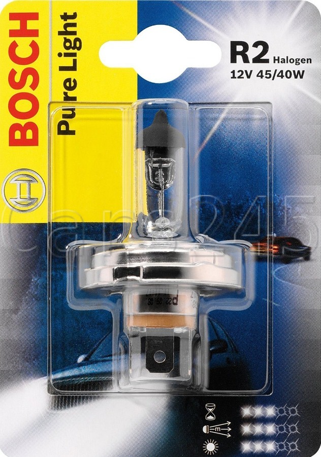 Find R2 Halogen Halogen Bulb 1pcs P45t 12V 45 40 W BOSCH Pure Light ...